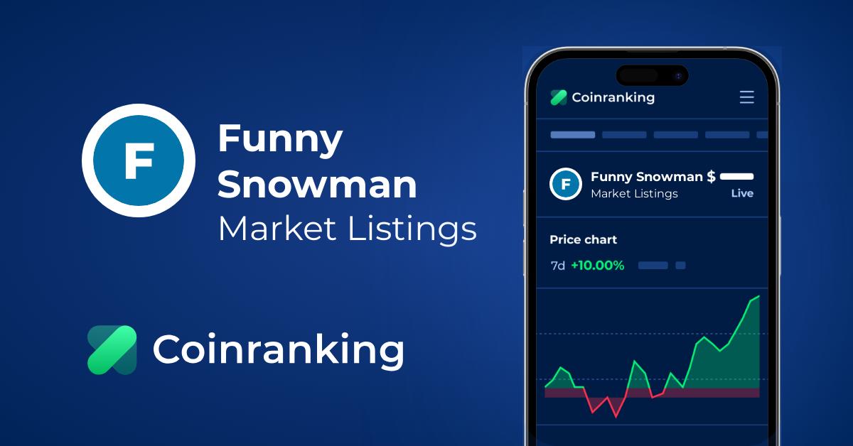 Market Listings of Funny Snowman (SNOWMAN) | Coinranking