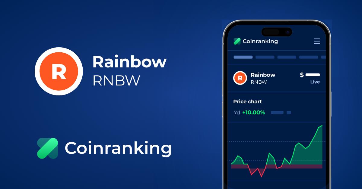 RNBW $-- - Rainbow Price & Chart | Coinranking