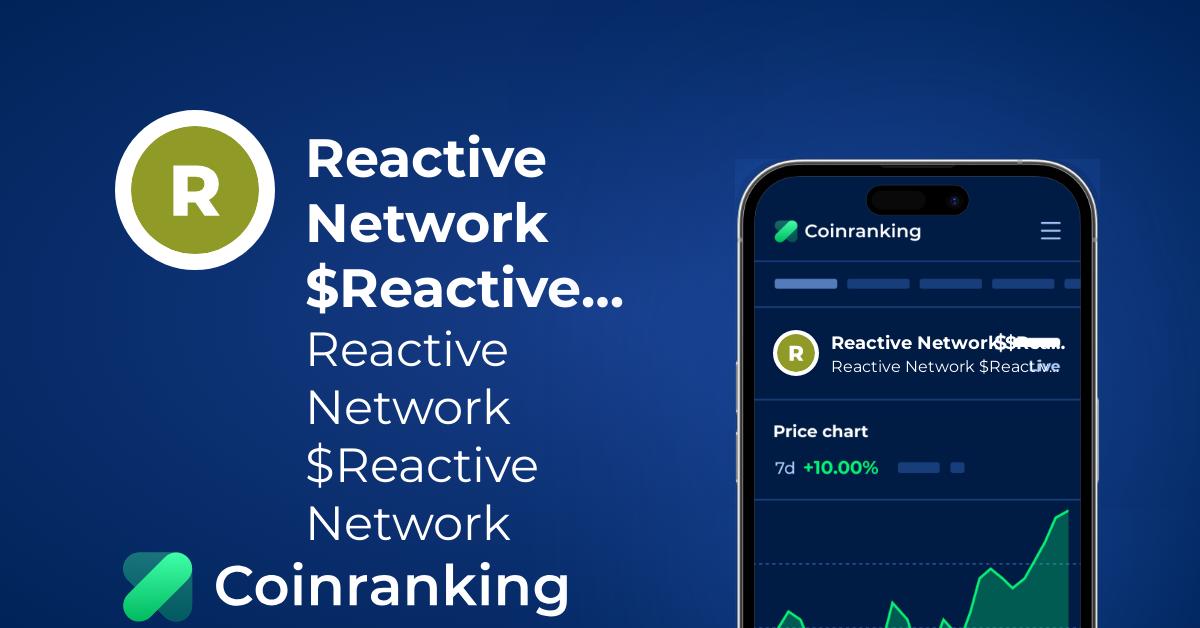 Reactive Network $Reactive Network $-- - Reactive Network $Reactive ...