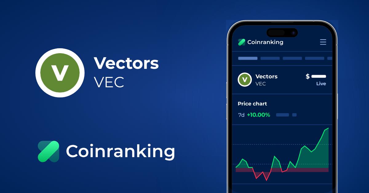 VEC $0.00491 - Vectors Price & Chart | Coinranking