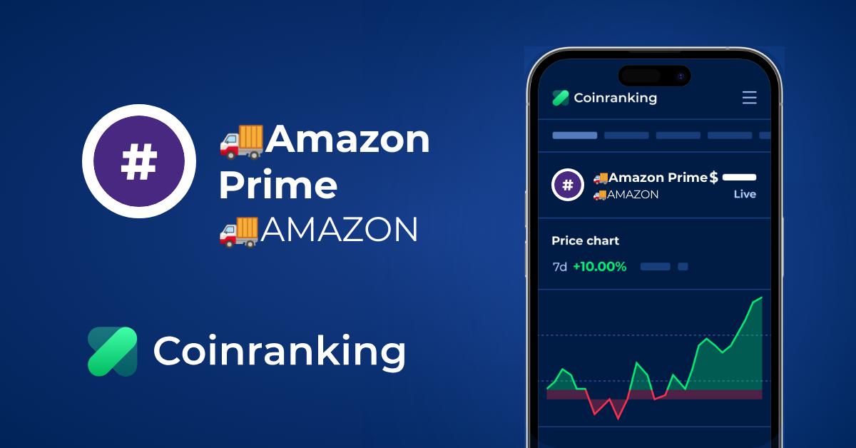 🚚AMAZON $-- - 🚚Amazon Prime Price & Chart | Coinranking