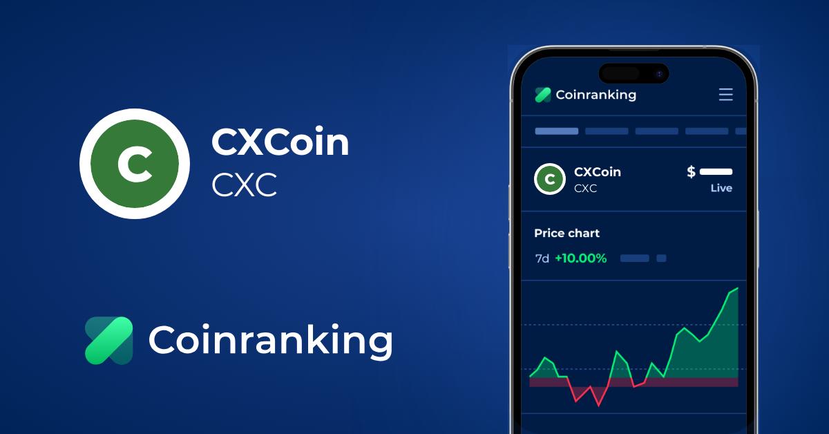 CXC $-- - CXCoin Price & Chart | Coinranking