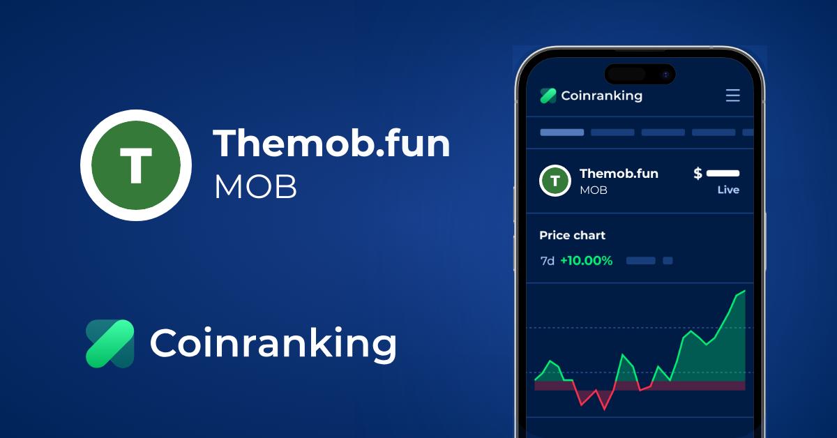 MOB $0.0₈125 - Themob.fun Price & Chart | Coinranking