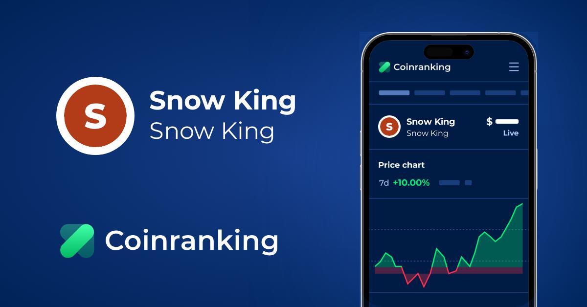 Snow King $0.000475 - Snow King Price & Chart | Coinranking