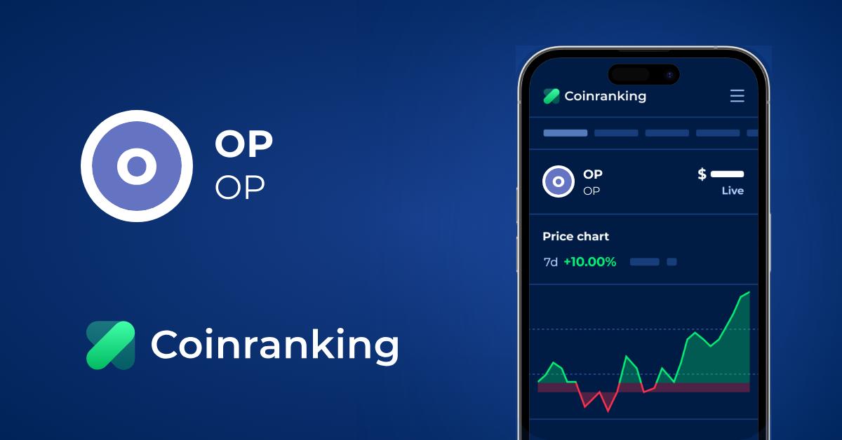 OP Price (OP) in USD - Live Updates | Coinranking