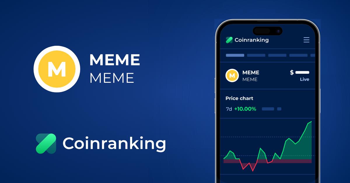 MEME $0.0₅201 - MEME Price & Chart | Coinranking