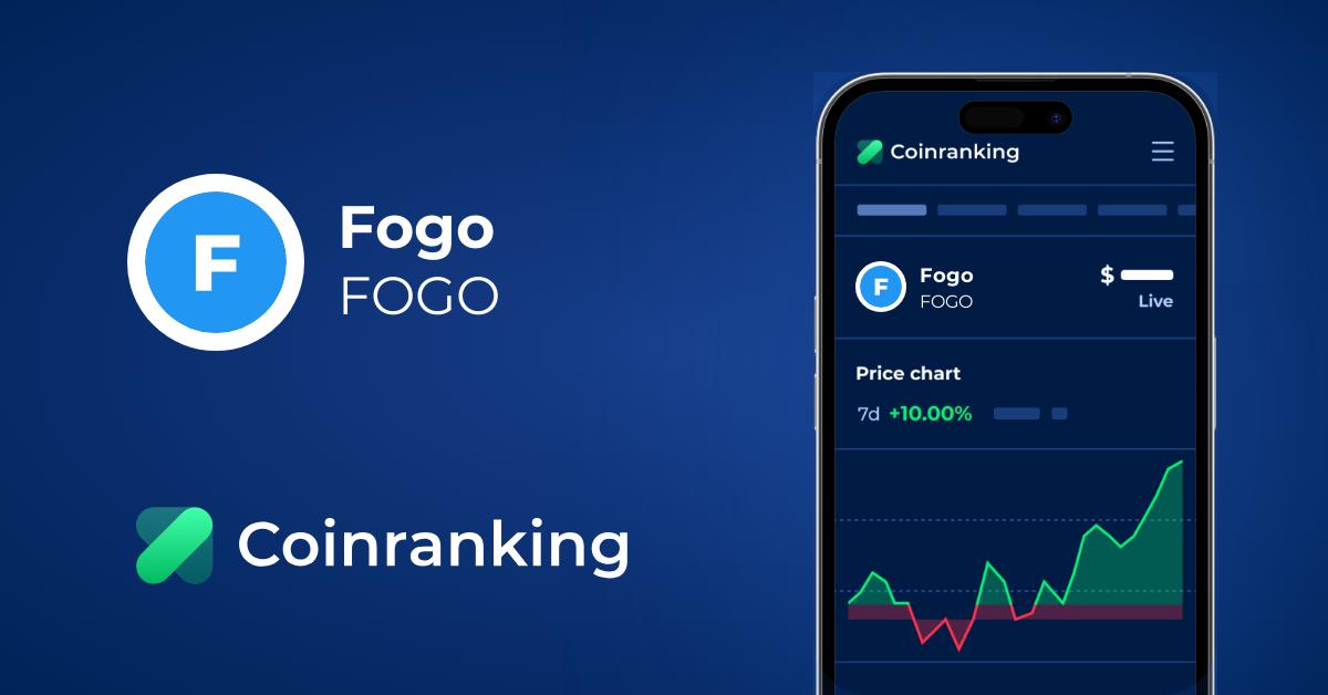 FOGO $0.0200 - Fogo Price & Chart | Coinranking