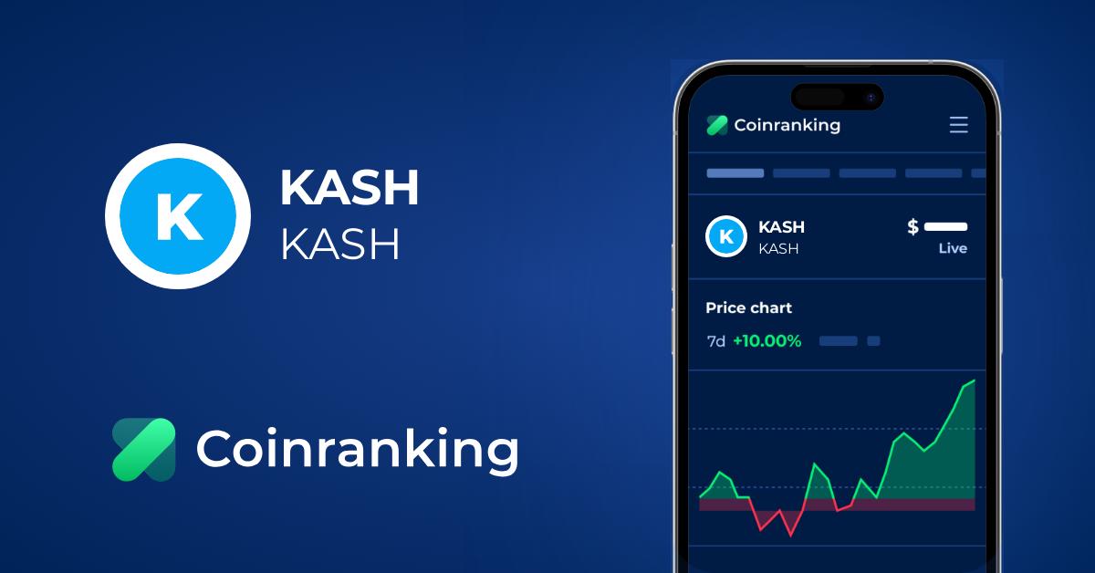 KASH $0.00102 - KASH Price & Chart | Coinranking